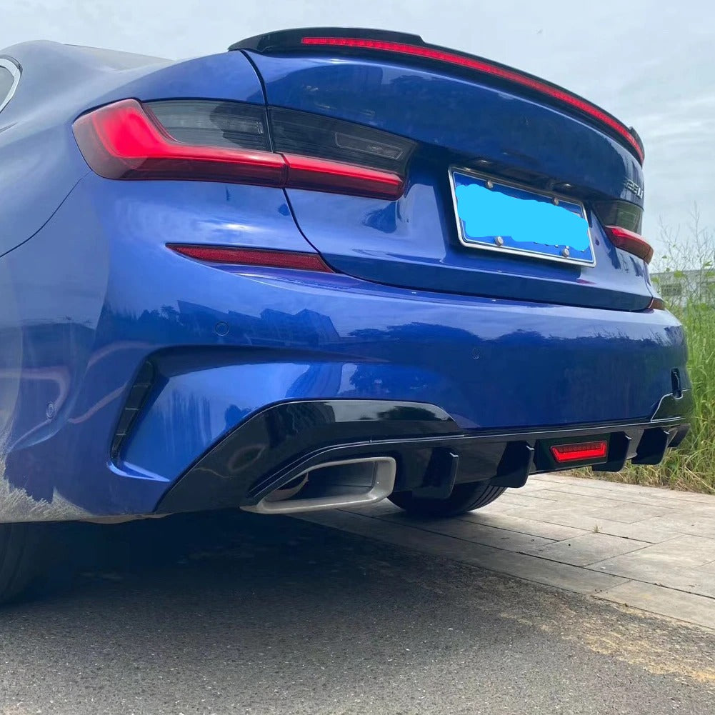 BM G20 F1 STYLE REAR DIFFUSER WITH LED – GALXBOY